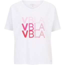 Venice Beach T-Shirt "Reagan", V-Ausschnitt, für Damen, weiß, XS