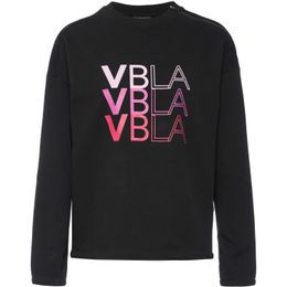 Venice Beach Sweatshirt, überschnittene Schulter, für Damen, schwarz, L