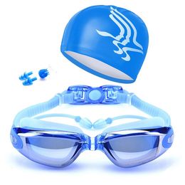 CoolBlauza Taucherbrille Schwimmbrille Anti Nebel UV-Schutz Objektive Voll verstellbar