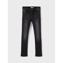 name it Regular-fit-Jeans Stretch Jeans Slim Fit NKMTHEO 5459 in Schwarz