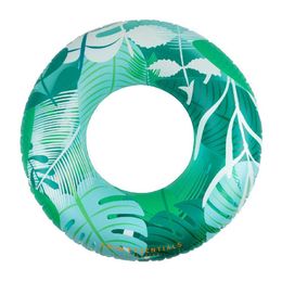 Swim Essentials Schwimmring Tropical Ø 90 cm PVC grün weiß 80 kg Traglast Pool Spaß Baden Kinder