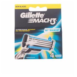 Gillette Rasierklingen Mach3 Mens Razor Blade Refills 4er Pack