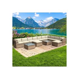 Brast Gartenlounge-Set Dreams für 11 Personen inkl. extra Dicke Kissen