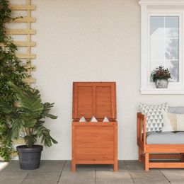 Gartentruhe,Gartenbox Braun 50x49x56,5 cm Massivholz Tanne vidaXL