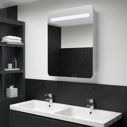 LED-Spiegelschrank,Bad Spiegelschrank 60x11x80 cm vidaXL