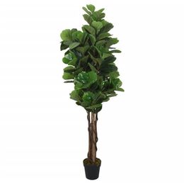Bonnevie - Feigenbaum Künstlich 180 Blätter 150 cm Grün vidaXL778388