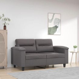Bonnevie - 2-Sitzer-Sofa Grau 120 cm Kunstleder vidaXL991876