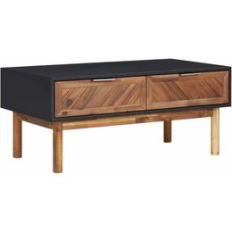 Bonnevie - Couchtische Kaffeetisch 90x50x40 cm Akazie Massivholz und mdf vidaXL