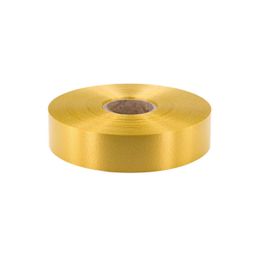 Star Geschenkband, Geschenkband Ringelband 31mm x 100m Rolle Gold