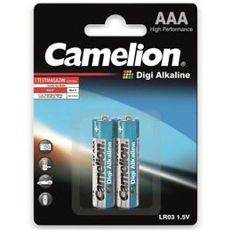 Micro-Batterie, Digi-Alkaline, LR03, 2 Stück - CAMELION