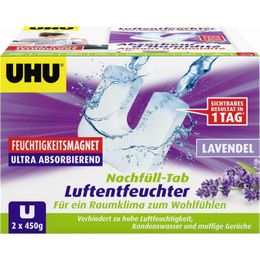 Luftentfeuchter Feuchtigkeitsmagnet Lavendel, 2 x 450 g Luftentfeuchter - UHU