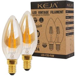 SONSTIGE 2x led Vintage Filament Glühbirnen 4W / 40W