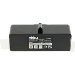 Akku kompatibel mit iRobot Roomba 900, 980, 960, 966, R3500 Staubsauger, Schwarz (4000mAh, 14,4V, Li-Ion) - vhbw