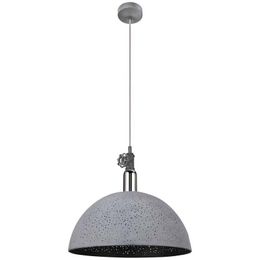 etc-shop - Decken Pendel Hänge Lampe Leuchte Metall Grau Chrom Antik Wohn Ess Zimmer