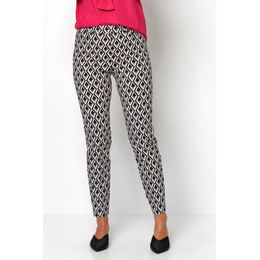 Relaxed by Toni Stretch-Hose Alice mit grafischem Muster