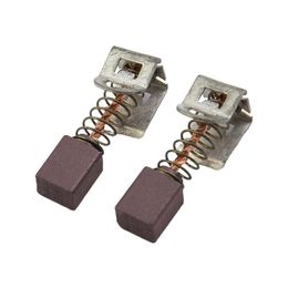 TRADESHOP Trade-shop - 2x Bronzekohlen Motorkohlen 6x7,5x9mm kompatibel mit Bosch gsb 14,4 VE-2 li, gsr 18 VE-2 li, gsr 14,4 VE-2 li, gsr 36 v-li, gsb 36 v-li