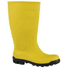 Euromax - euromaster pvc - Stiefel eurofort, en 345 S5 sra, ca. 38 cm hoch, Gelb, Gr.41