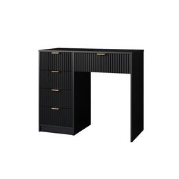 VICCO Schreibtisch Bürotisch Letti 40x40 cm Schwarz