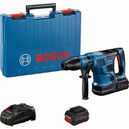 Akku-Bohrhammer biturbo gbh 18V-36 c mit 2x 8,0Ah Akkus + Lader im Koffer - Bosch