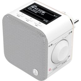 DR40BT-PlugIn Steckdosenradio dab+ aux, Bluetooth® Weiß - Hama