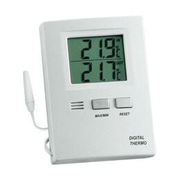 TFA Thermometer Messbereich außen -50 bis 70°C / innen -10 bis 60 °c H85xB60xT15mm Kunststoff