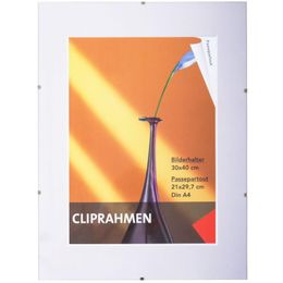 BURI Rahmenloser Bilderhalter Bilderrahmen 30x40 cm Poster Fotos Dekoration Träger