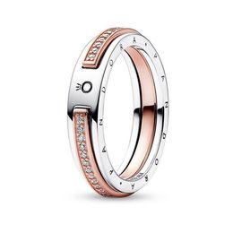 Pandora Silberring Signature Ring aus 925er Silber mit Zirkonia