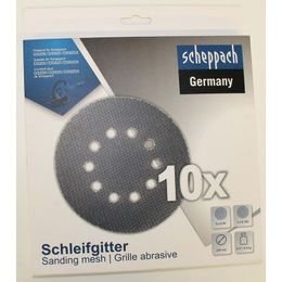 Scheppach - Schleifteller-Satz 10-tlg. 225 mm k80/k180
