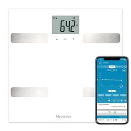 Medisana Körper-Analyse-Waage BS A43 connect mit App 180 kg weiß