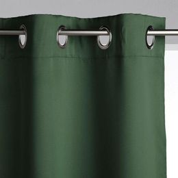 Verdunkelnder Vorhang - zederngrün - 140x260 cm Atmosphera Zederngrün