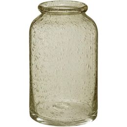 Atmosphera Vase Bubbly Glas H21cm - Grün - Grün