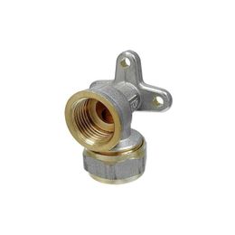 HEIMA-PRESS Schraubfitting-Wandwinkel mit Innengewinde - 16 x 2,0 mm - 3/4'' - für Alu-Mehrschicht-Verbundrohr