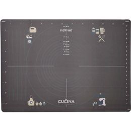 La Cucina - Backmatte aus Silikon, 45 x 65 cm, Anthrazit