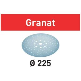 Set mit 5 Granat STF-Schleifscheiben D225 mm Körnung 120 FESTOOL 205666
