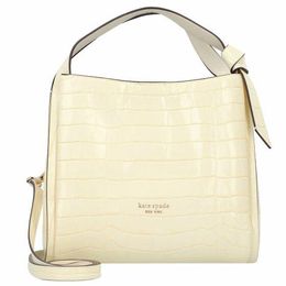 Kate Spade New York Knott Schultertasche Leder 26 cm halo white