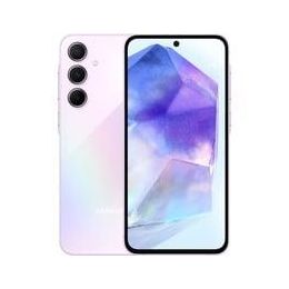 Galaxy A55 5G 128GB, Handy Awesome Lilac, Android 14, 8 GB Display: 16,83 cm (6,6 Zoll) Prozessor: Samsung Exynos 1480 Hauptkamera: 50 MP + 12 MP + 5 MP Frontkamera: 32 MP