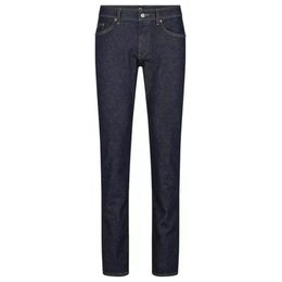 BOSS 5-Pocket-Jeans Dunkelblaue Slim-Fit Jeans
