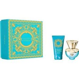 Versace Damendüfte Dylan Turquoise Geschenkset Eau de Toilette Spray 30 ml + Body Gel 50 ml
