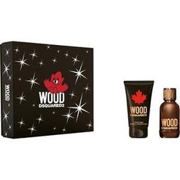 Dsquared2 Herrendüfte Wood Pour Homme Geschenkset Eau de Toilette Spray 30 ml + Shower Gel 50 ml