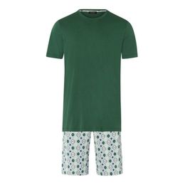 Hanro Pyjama Kurzarm Night & Day (2 tlg) leichter Schlafanzug Kurz