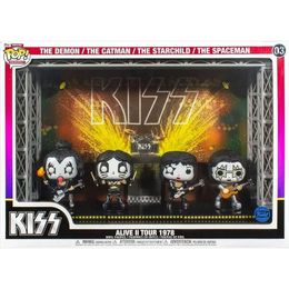 Funko POP Moments Deluxe - Kiss Alive II Tour1978 4er P.