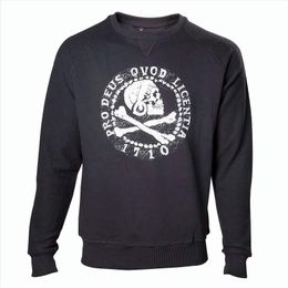 Uncharted 4 Pullover Pro Deus QVOD Licentia XL schwarz