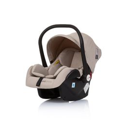 Chipolino Babyschale i-Size Aura (40-85cm) Gruppe 0+, Griff verstellbar, Gurt beige