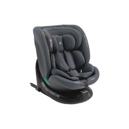 Kikkaboo Kindersitz i-Tour i-Size (40-150 cm) Gruppe 0+/1/2/3, Isofix, drehbar dunkelgrau