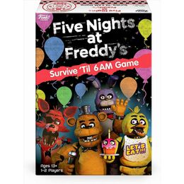 Funko Five Nights at Freddy´s - Survive ´Til 6AM Game - Englische Version