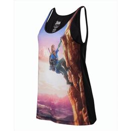 Bioworld Zelda Breath of the Wild - All Over Link Climbing Female Tanktop M