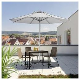 Schneider Sonnenschirm Rooftop silbergrau Ø 350 cm