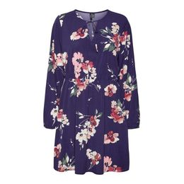 Véro Moda Vero Moda Minikleid Shilah Naja (1-tlg) Drapiert/gerafft