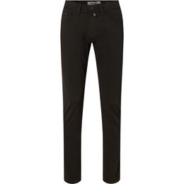 Pierre Cardin Lyon Jeans, Tapered-Fit, 5-Pocket-Style, für Herren, schwarz, 35/32