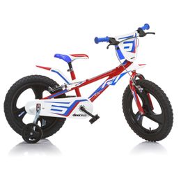 Kinderfahrrad DINO "Mountainbike" Fahrräder Gr. 30 cm, 16 Zoll (40,64 cm), rot Kinder Kinderfahrräder